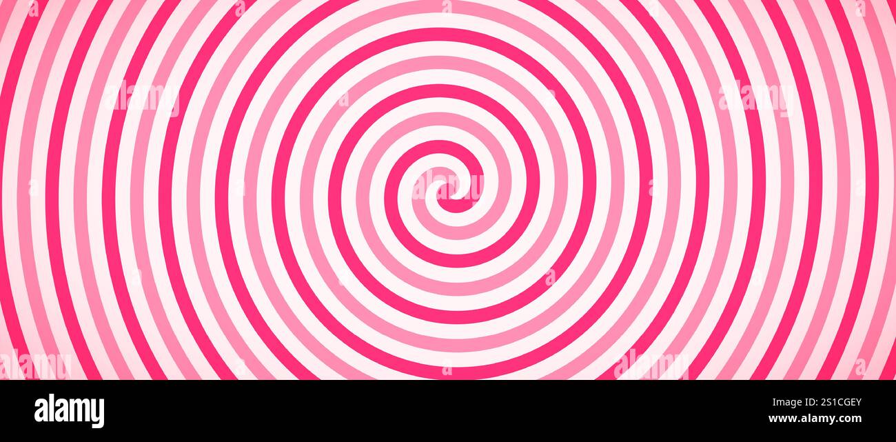 Candy color spiral background. Pink rotating swirl pattern wallpaper ...