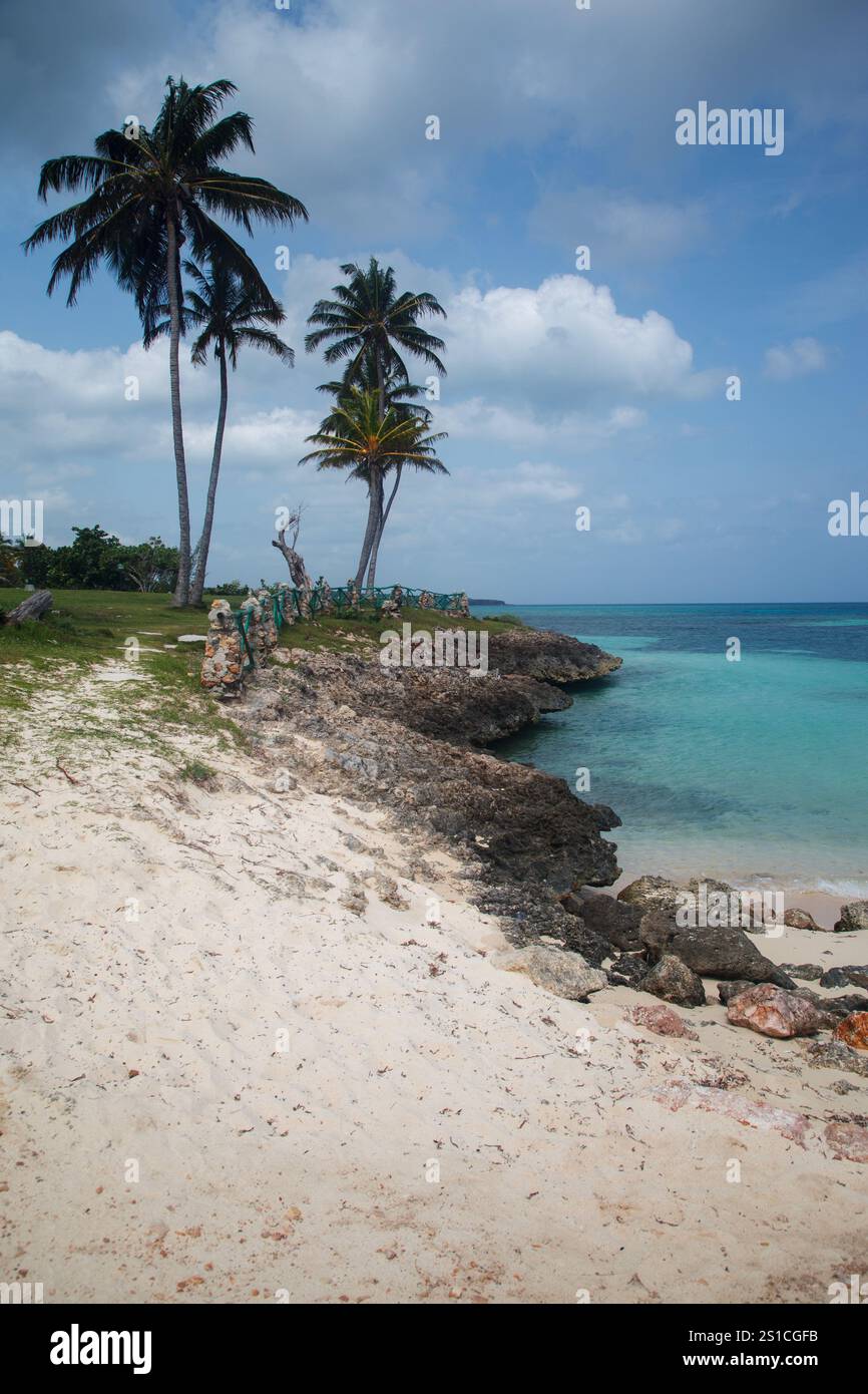 A beautiful tranquil Bany beach, Guardalavaca, Holguin province, Cuba ...
