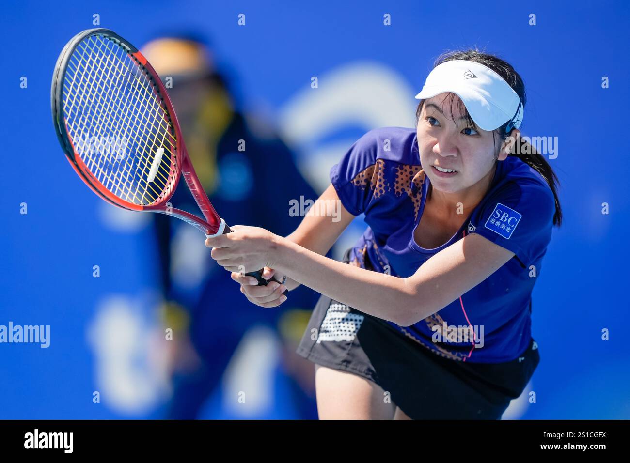 Canberra, Australia; 3rd Jan 2025: Aoi Ito of Japan is pictured during their Semifinal match ...