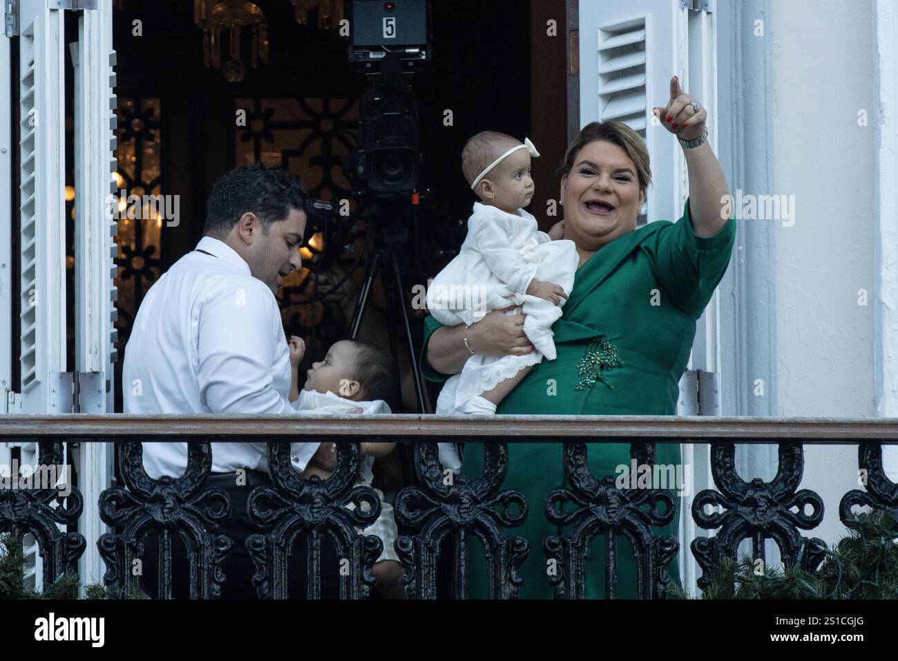 Governor Jenniffer González Colón and her husband, José Yovin Vargas ...