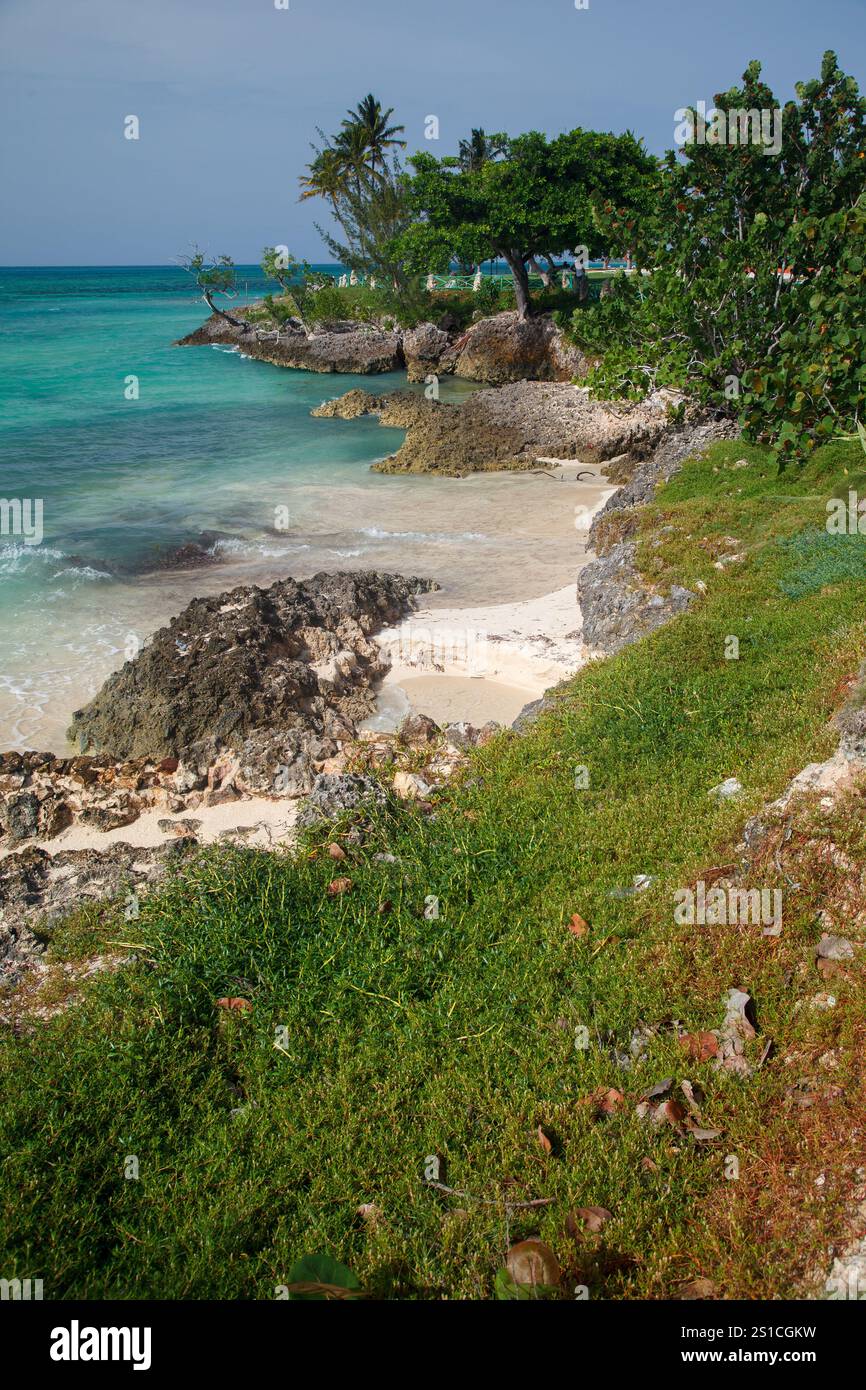 The Club Amigo Atlantic resort hotel and the caribbean shore in ...