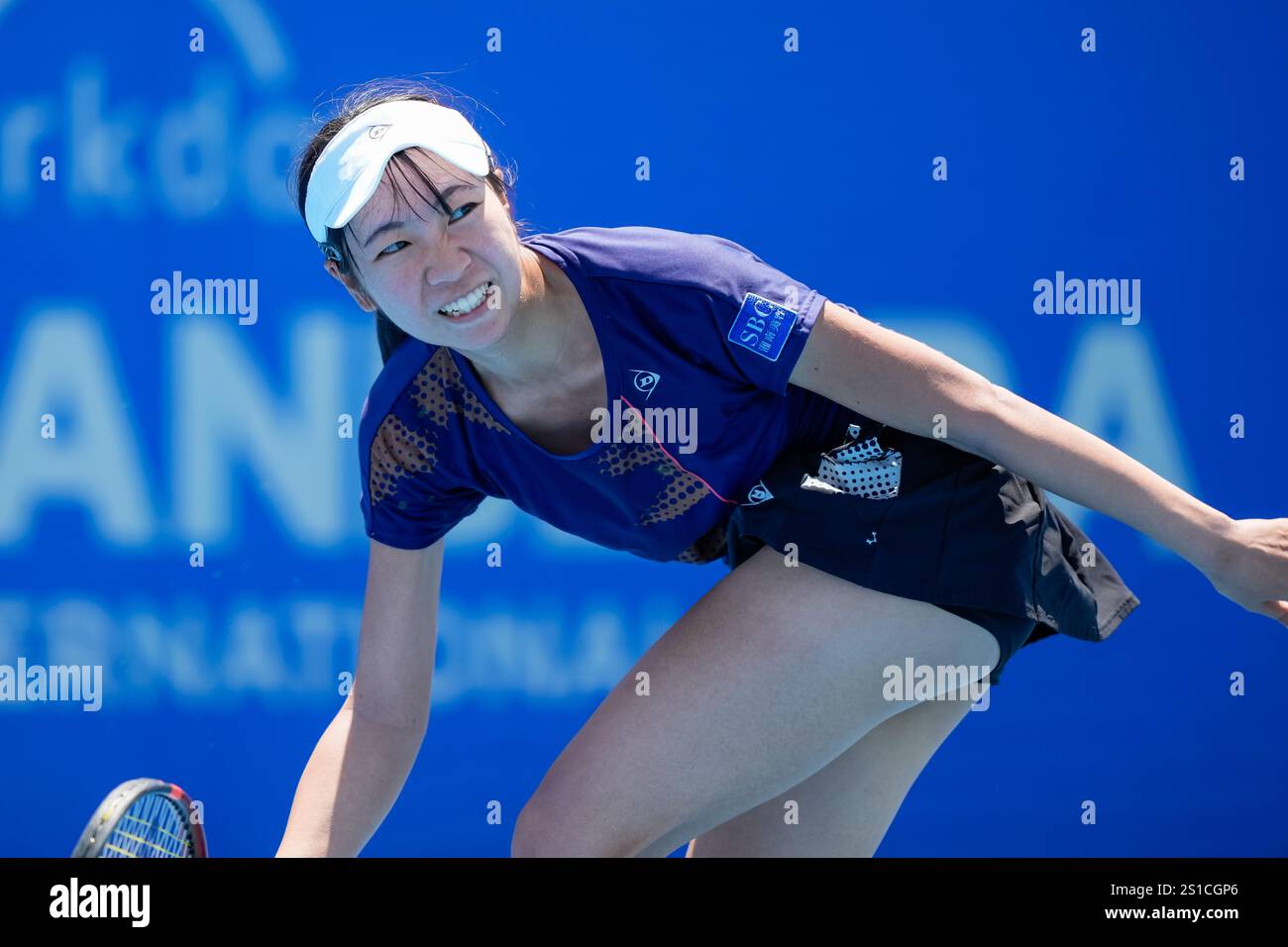 Canberra, Australia; 3rd Jan 2025: Aoi Ito of Japan is pictured during their Semifinal match ...