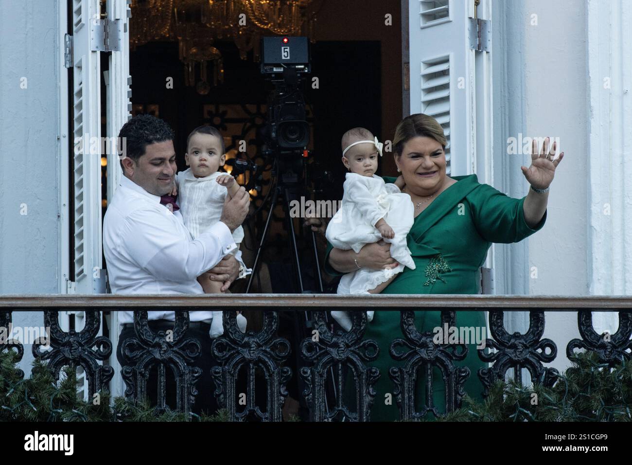 Governor Jenniffer González Colón and her husband, José Yovin Vargas ...