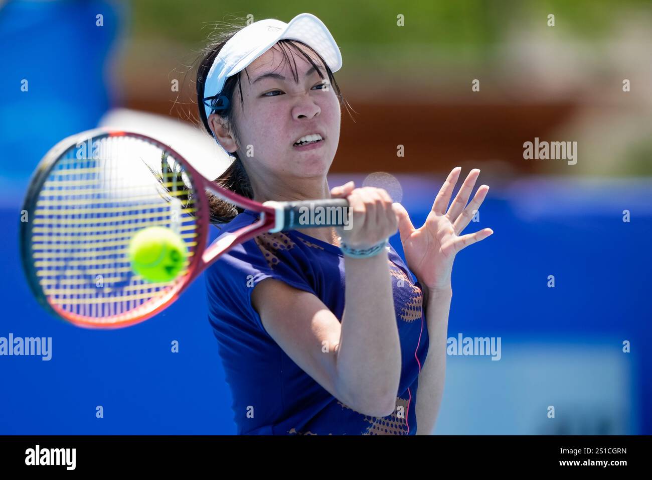 Canberra, Australia; 3rd Jan 2025: Aoi Ito of Japan is pictured during their Semifinal match ...
