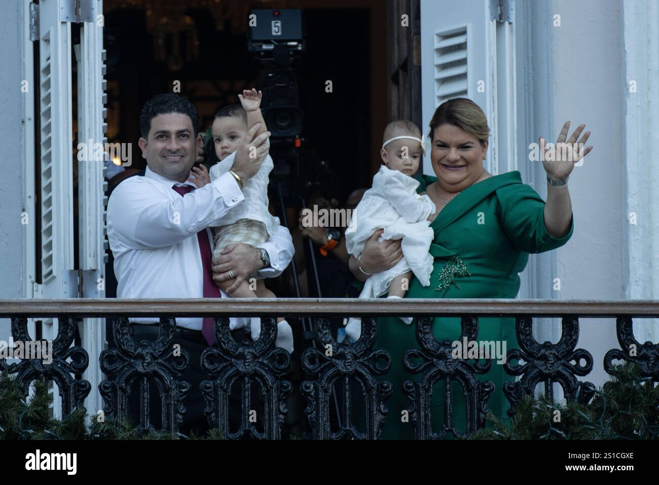 Governor Jenniffer González Colón and her husband, José Yovin Vargas ...