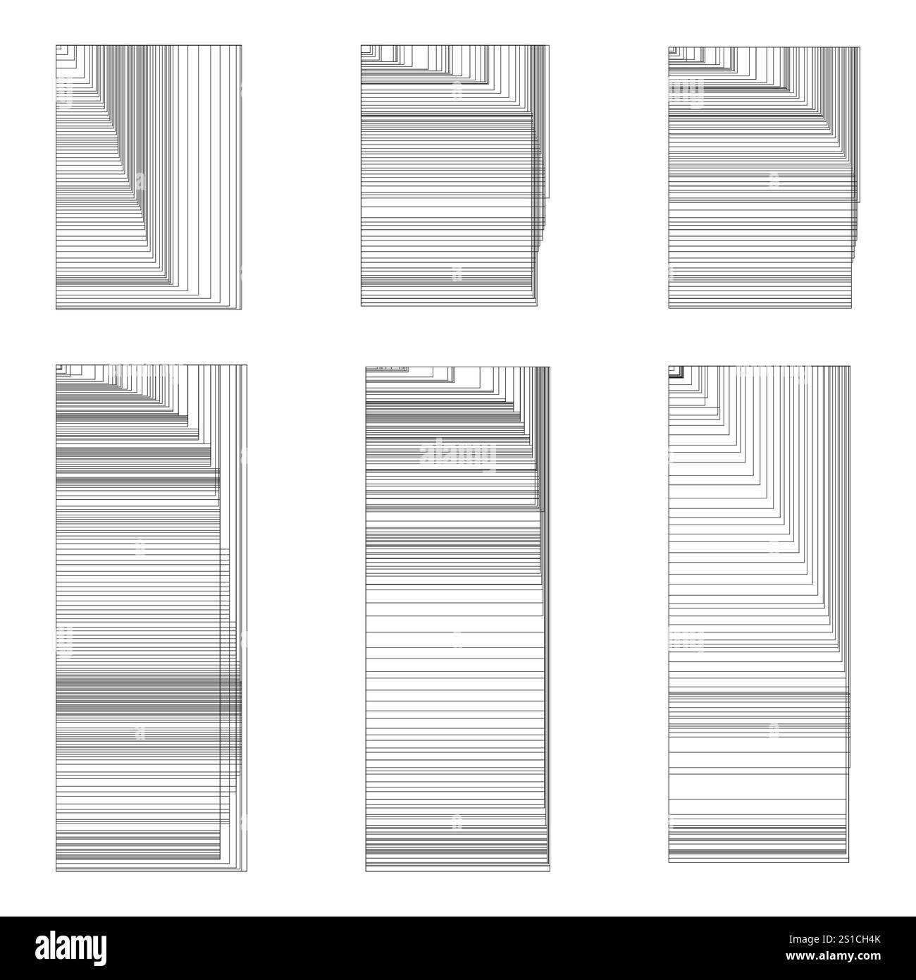 Abstract stripes design. Vertical linear pattern. Black and white ...
