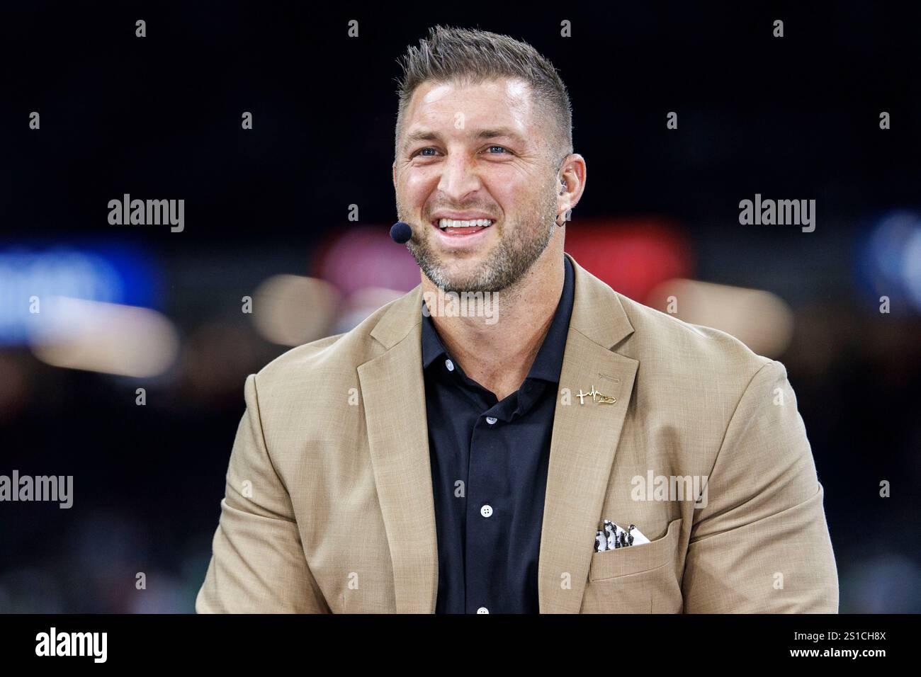 New Orleans, Louisiana, USA. 02nd Jan, 2025. SEC Network analyst Tim ...