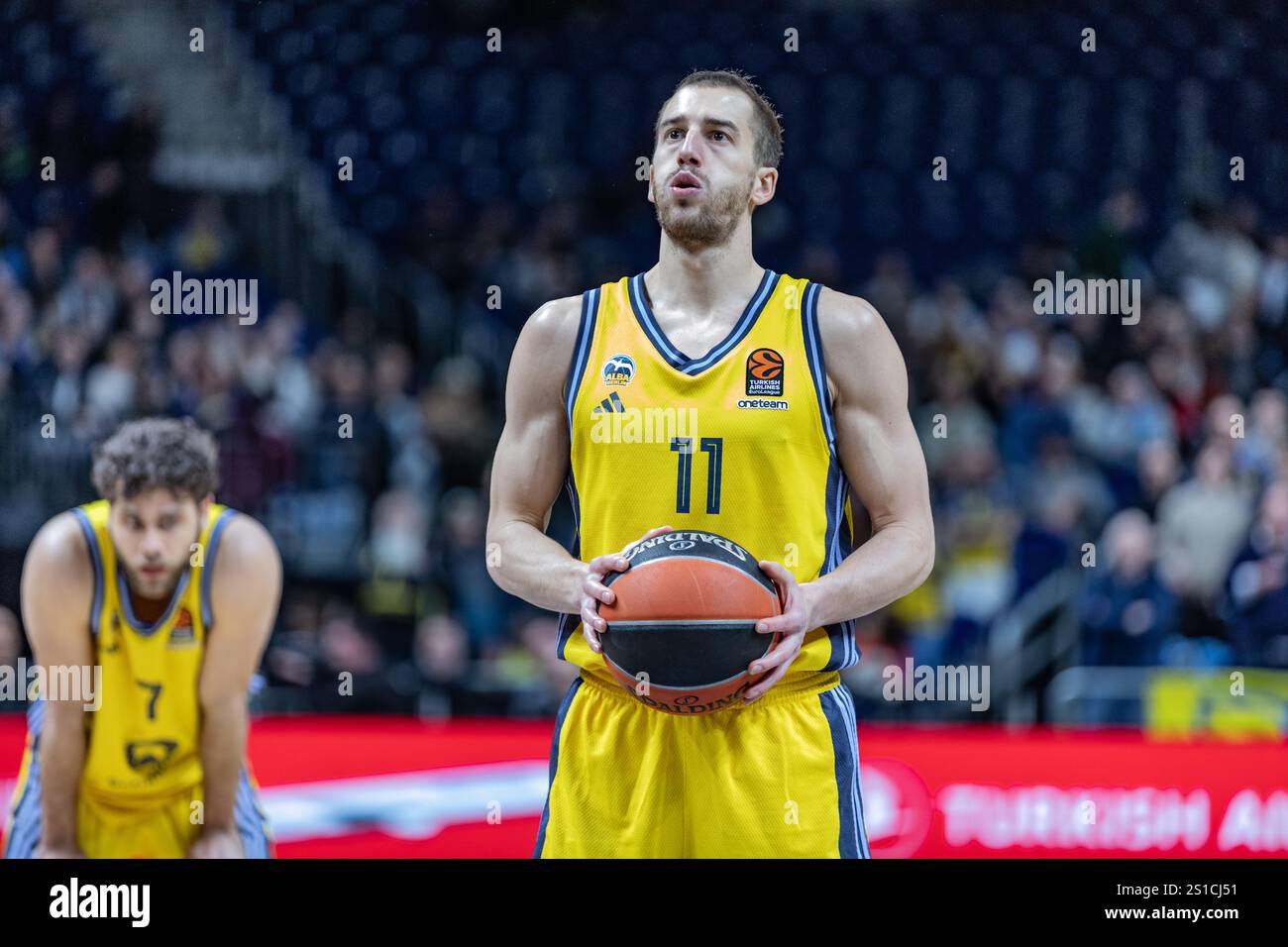 Berlin, United States. 02nd Jan, 2025. Matt Thomas of Alba Berlin seen ...