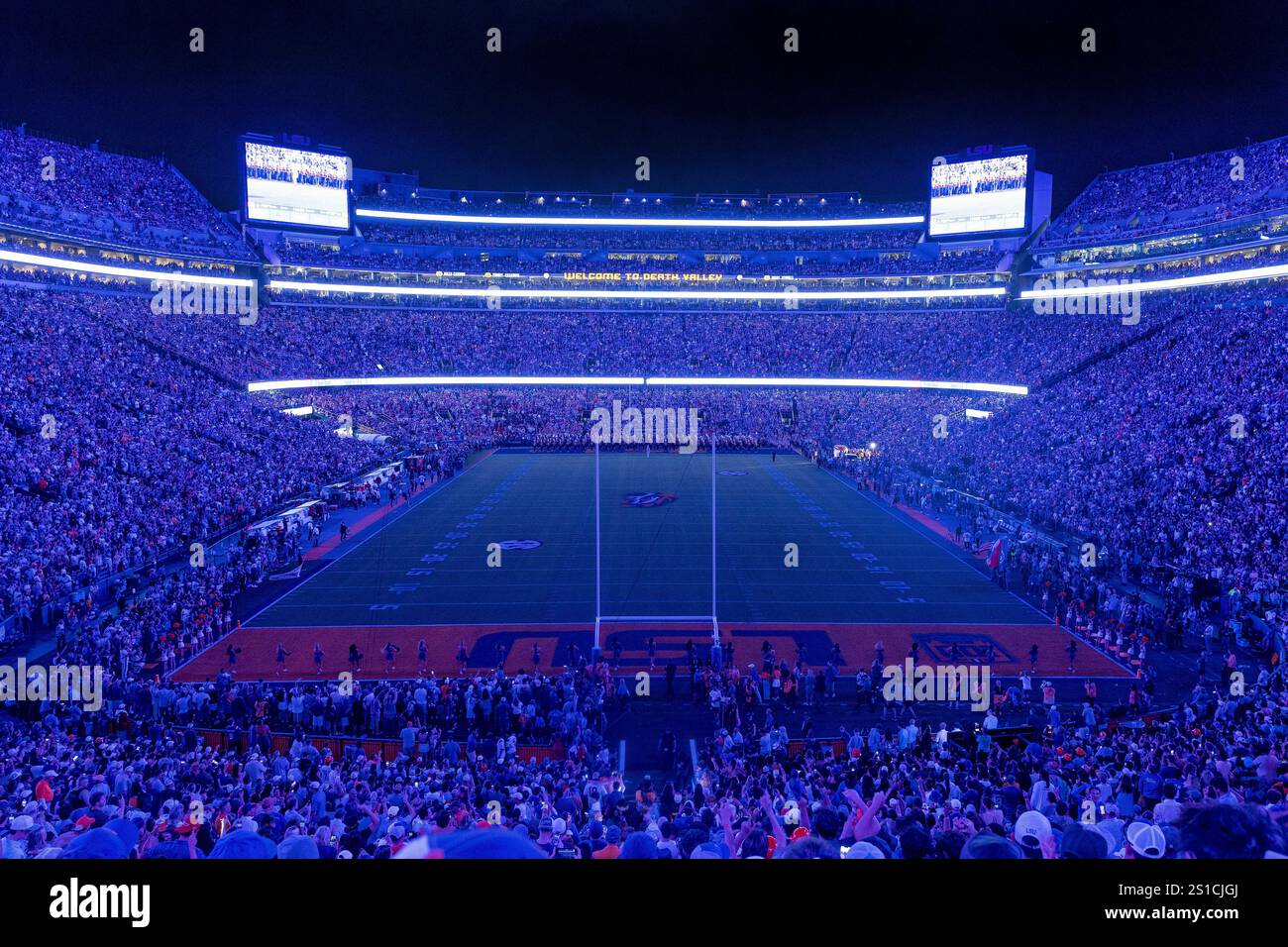 BATON ROUGE, LA - NOVEMBER 09: Tiger Stadium before a game between the ...
