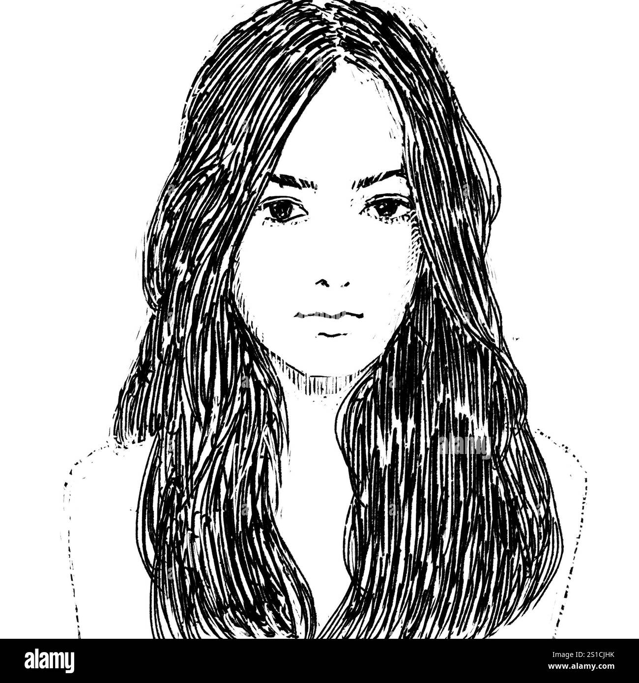 Sad lonely depressed woman Black and White Stock Photos & Images - Alamy