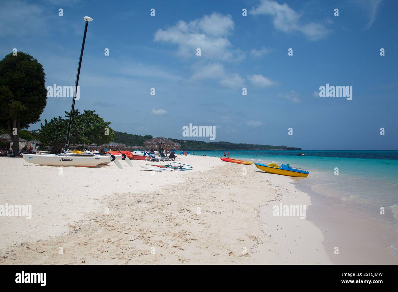 The Club Amigo Atlantic resort hotel, beach umbrellasl and the ...