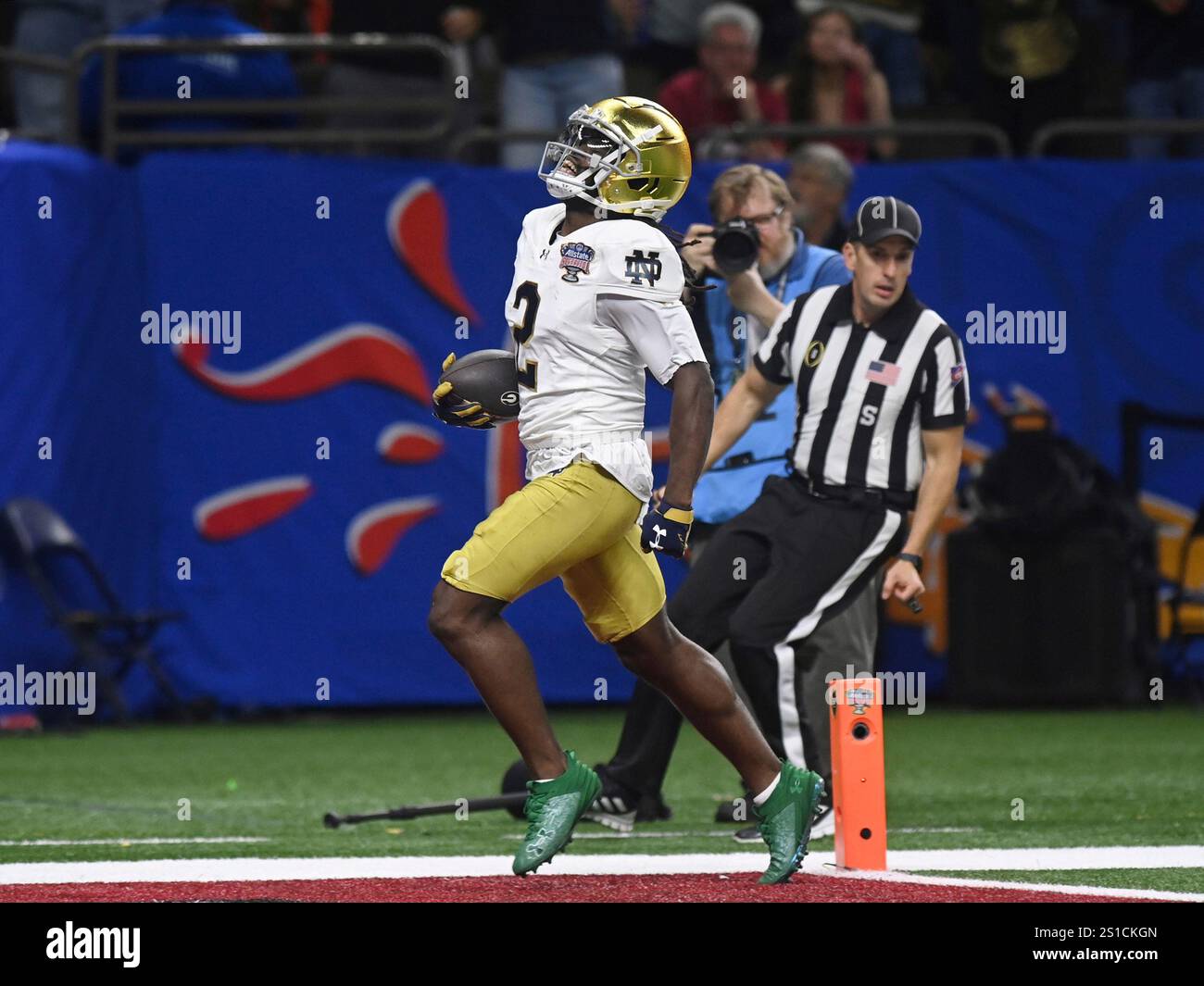 NEW ORLEANS, LA - JANUARY 02: Wide Receiver Jayden Harrison #2 of the ...
