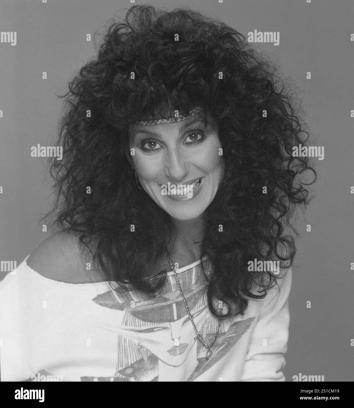 Portrait of Cher taken in 1980 Credit: Langdon/RKA/MediaPunch Stock ...