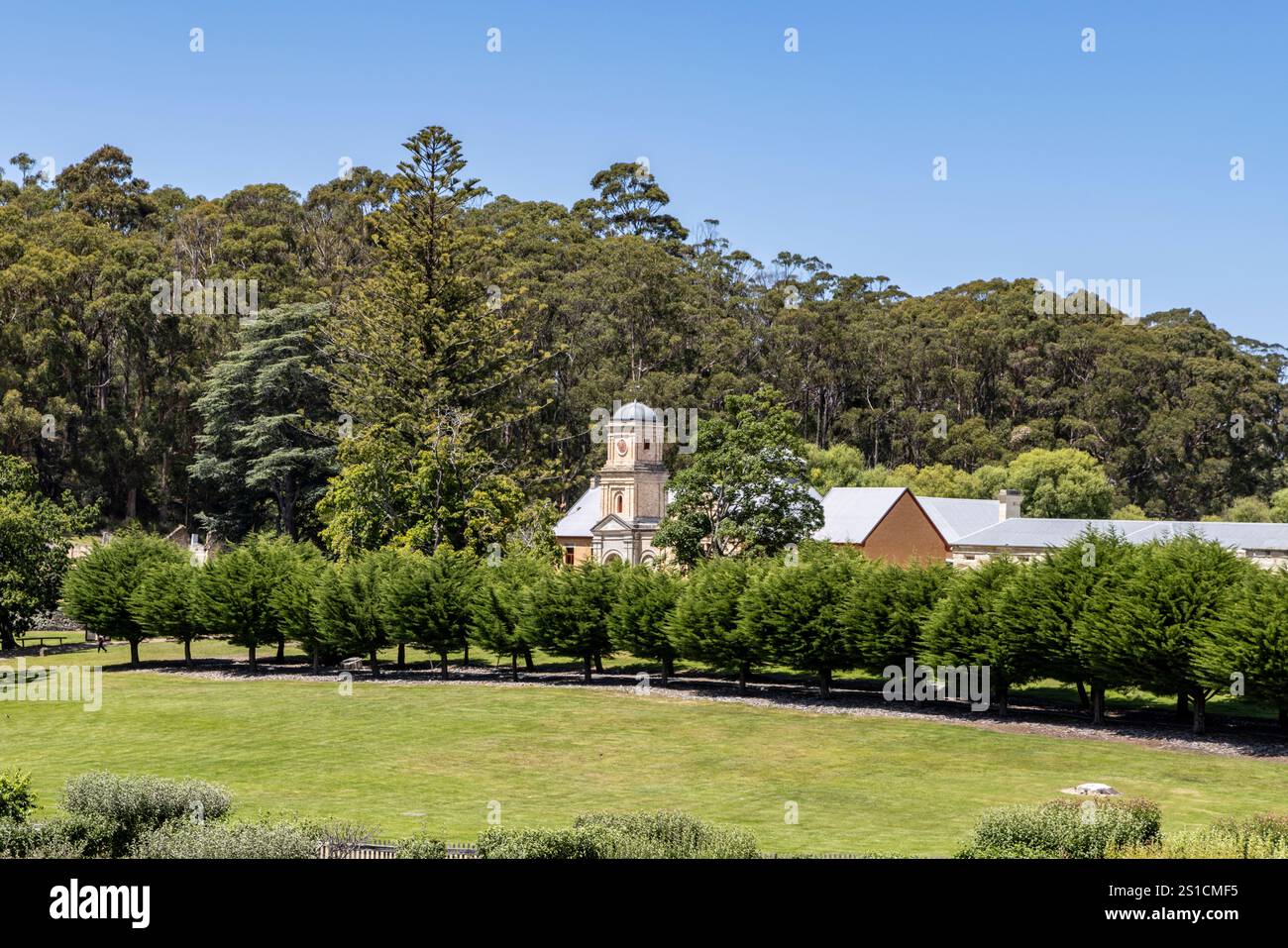 Port Arthur Separate prison building facility now part of the Open air ...