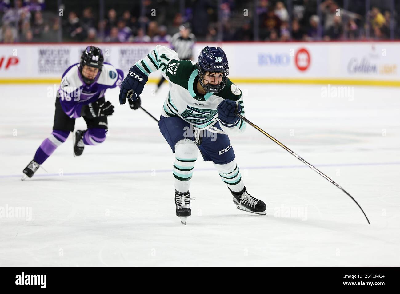 January 2nd, 2025: Boston Fleet defender Sydney Bard (15) chases the ...