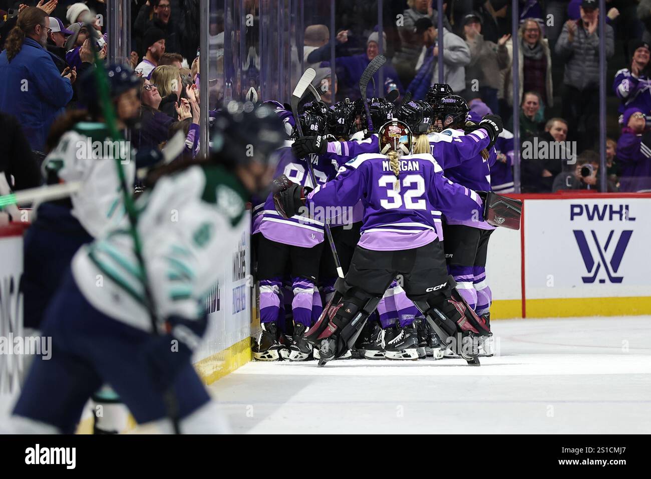 January 2nd, 2025: Minnesota Frost forward Britta Curl-Salemme (77 ...