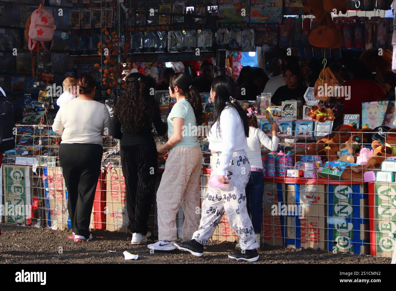 Vendors offers their products in outside market named as ‘Toy Fair’ in ...