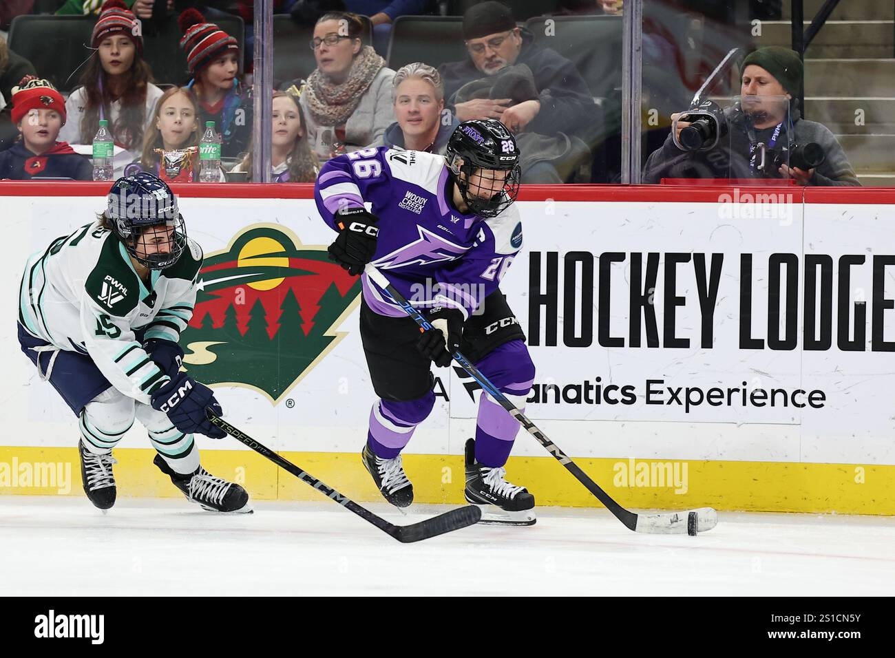 St. Paul, USA. 02nd Jan, 2025. January 2nd, 2025: Minnesota Frost ...