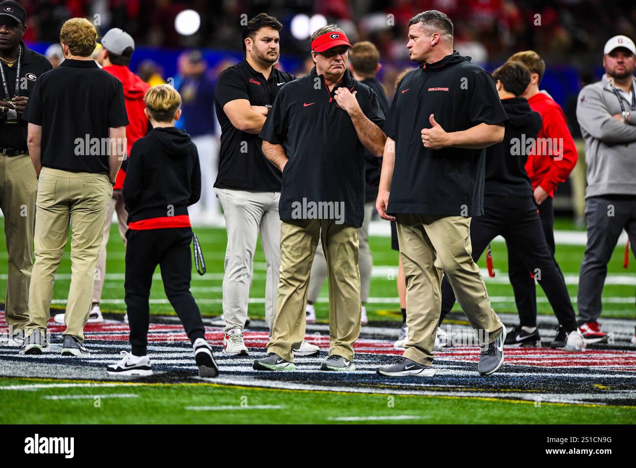 New Orleans, Louisiana, USA. 2nd Jan, 2025. Georgia Bulldog Head Coach ...