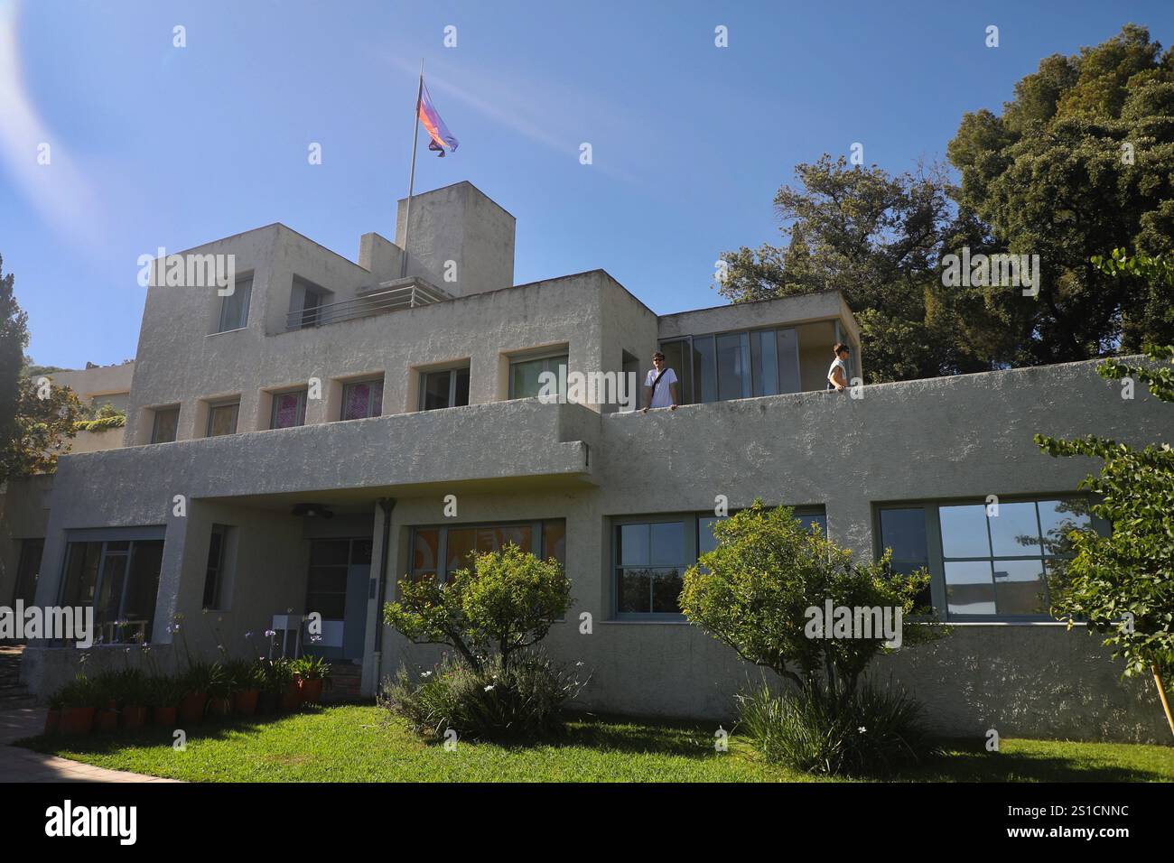 The villa Noailles, designed by French architect Robert Mallet-Stevens ...
