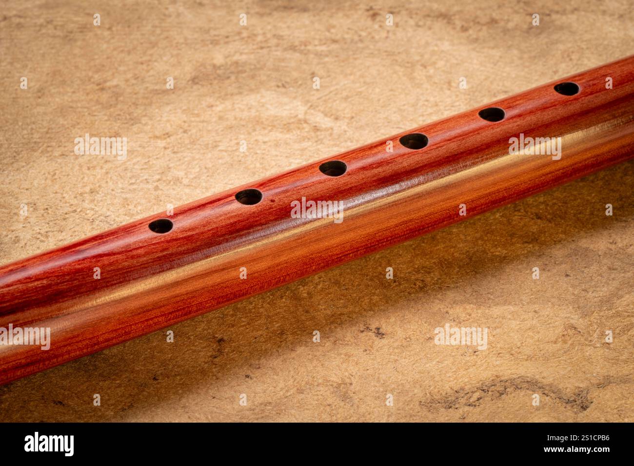 native American style flute handcrafted from aromatic cedar wood ...