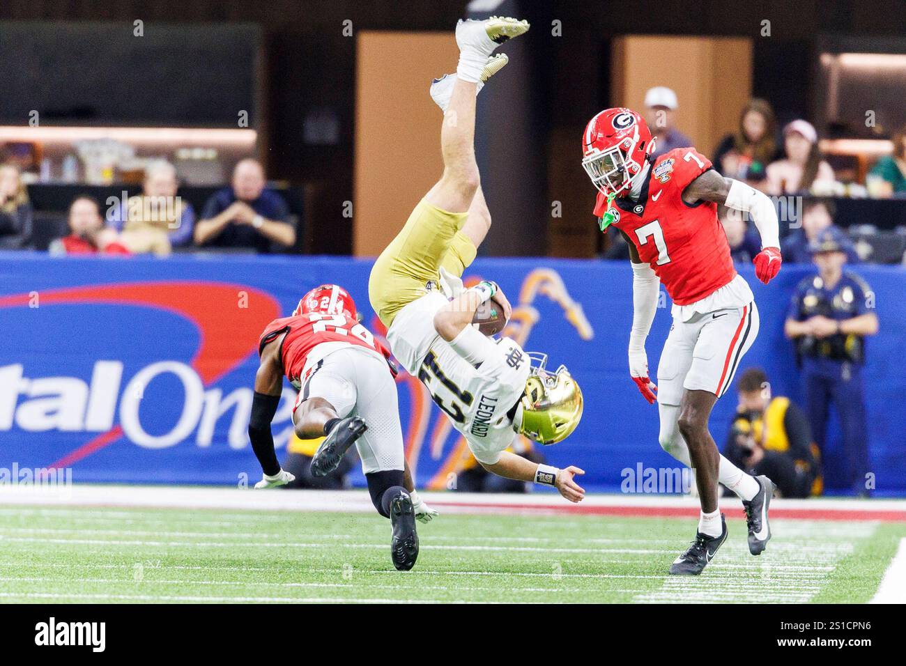 New Orleans, Louisiana, USA. 02nd Jan, 2025. Notre Dame quarterback ...