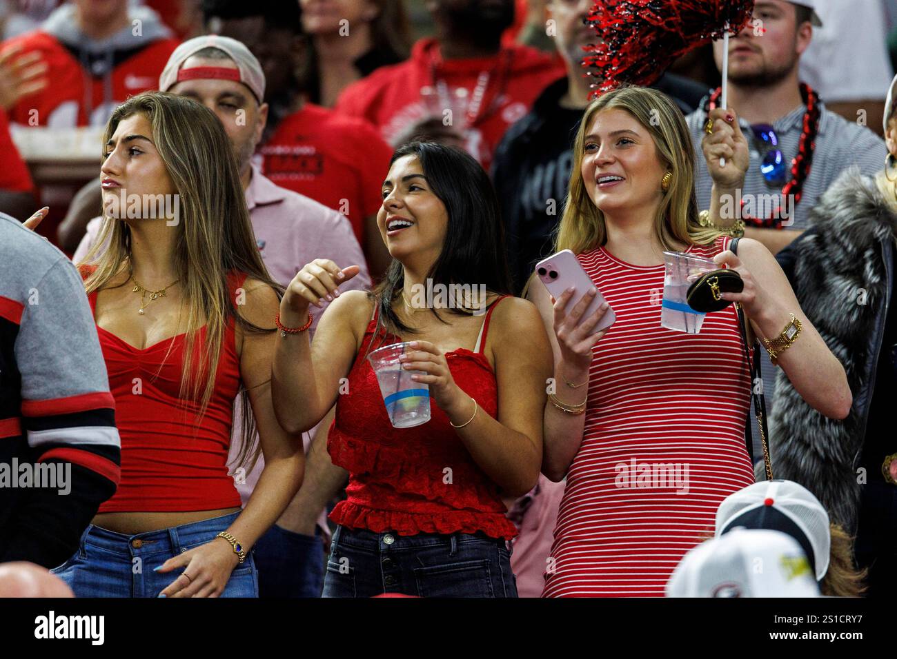 New Orleans, Louisiana, USA. 02nd Jan, 2025. Georgia fans during NCAA ...