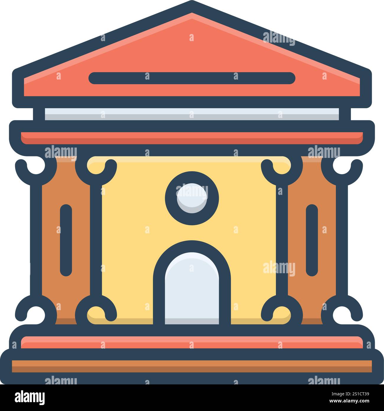 Icon for museum Stock Vector Image & Art - Alamy