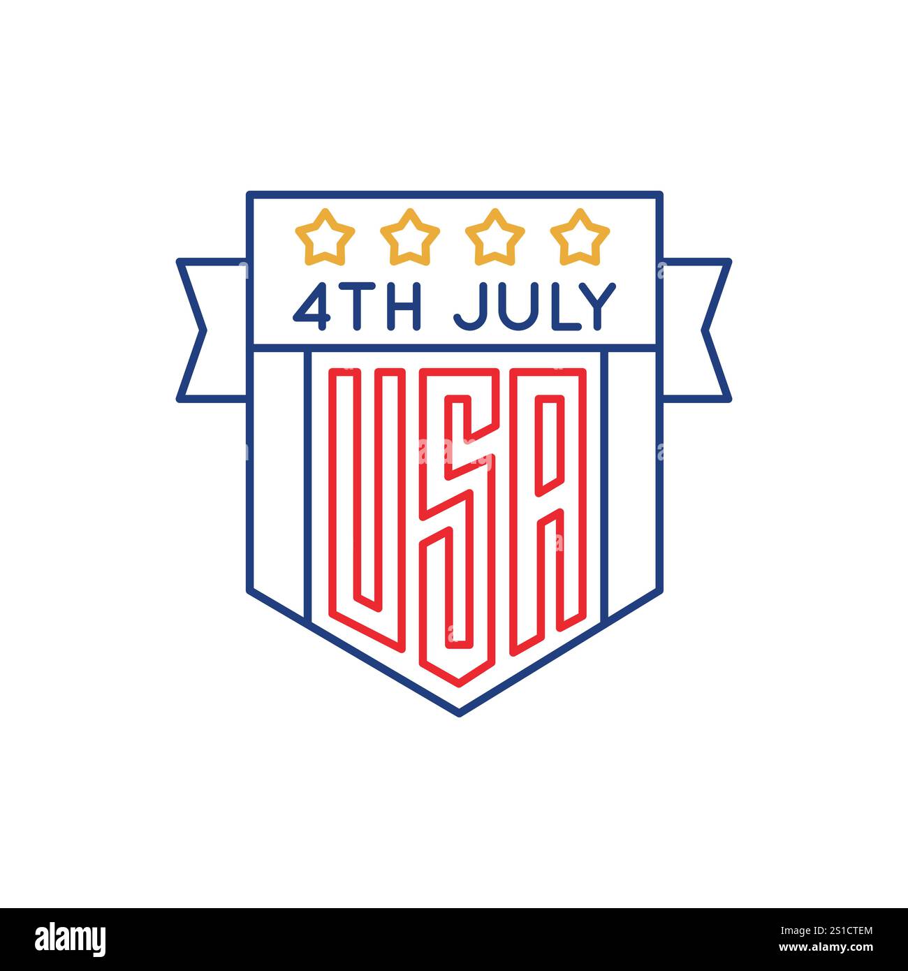 Fourth of july tradition Stock Vector Images - Alamy
