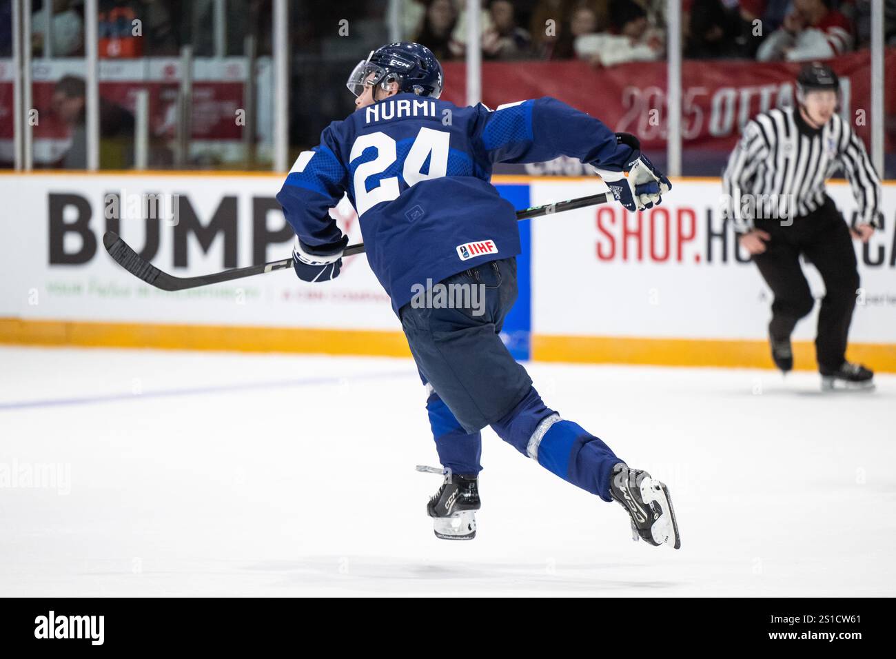 Jesse Nurmi of, Finland. , . celebrates after scoring 5-3 during the ...