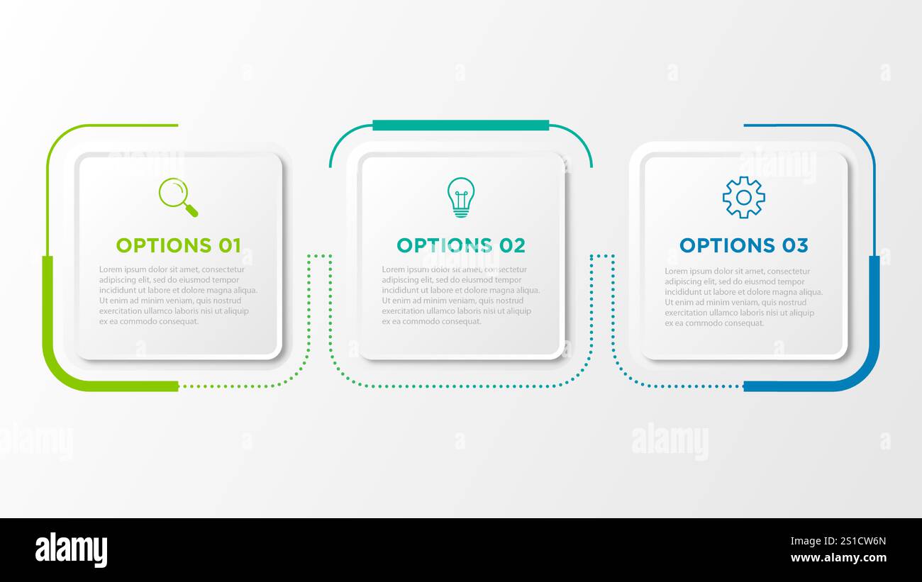Timeline infographic design element and number options. Business ...