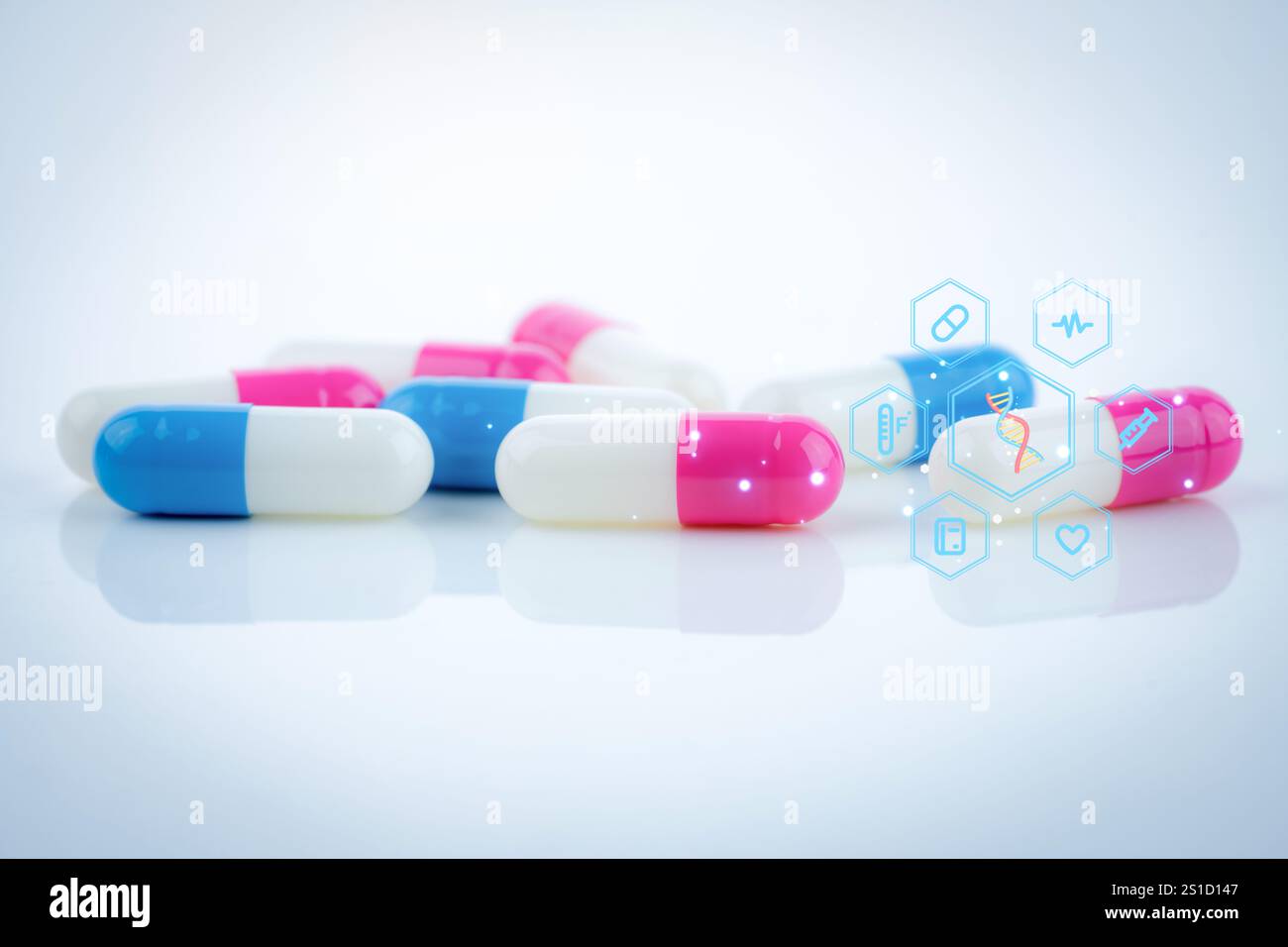 Blue pill evolution hi-res stock photography and images - Alamy