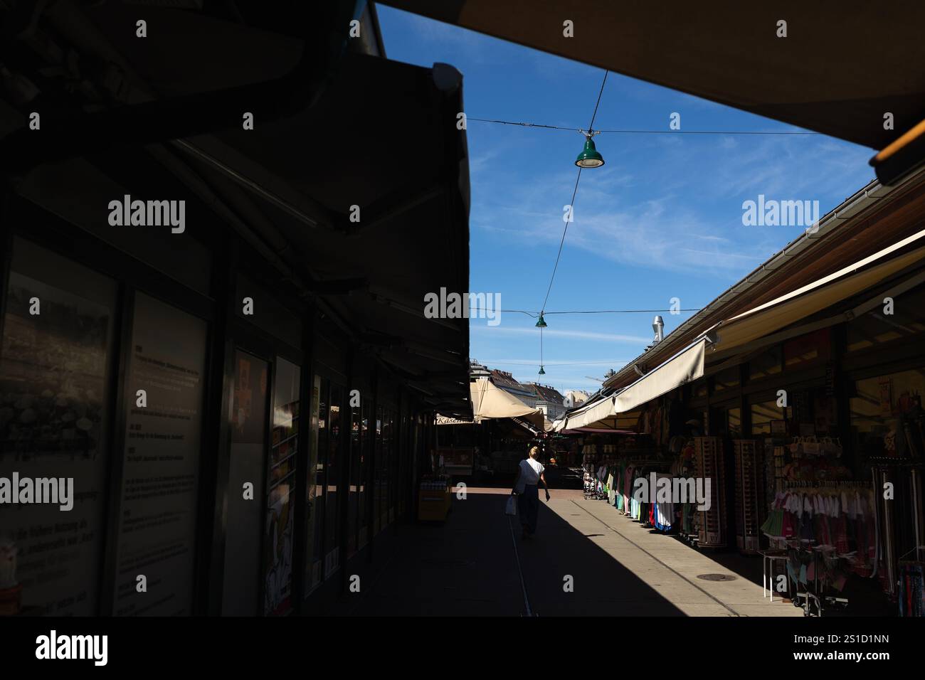 Traditional Viennese Market with Local Delicacies and products ...