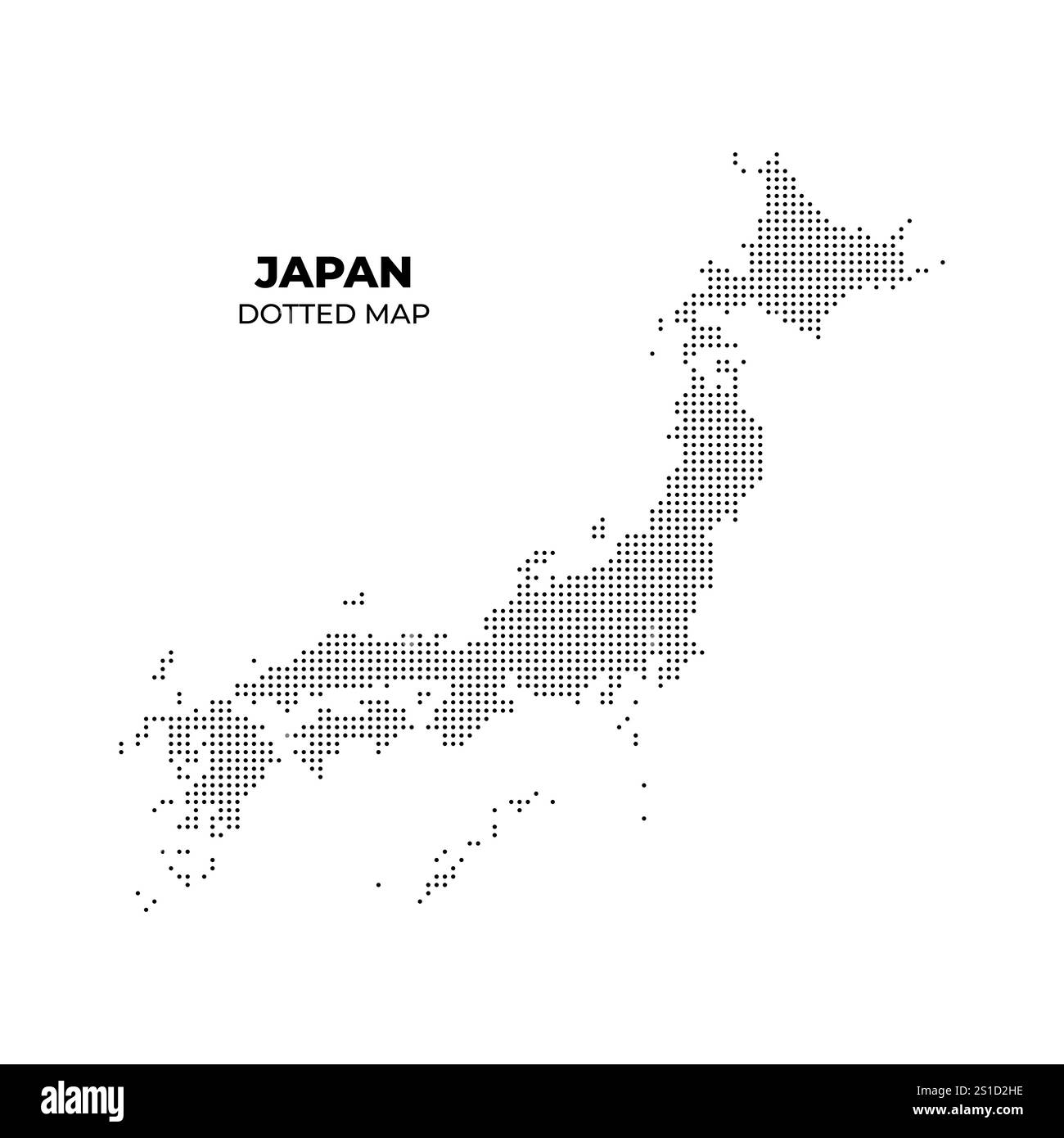Japan map Black and White Stock Photos & Images - Alamy