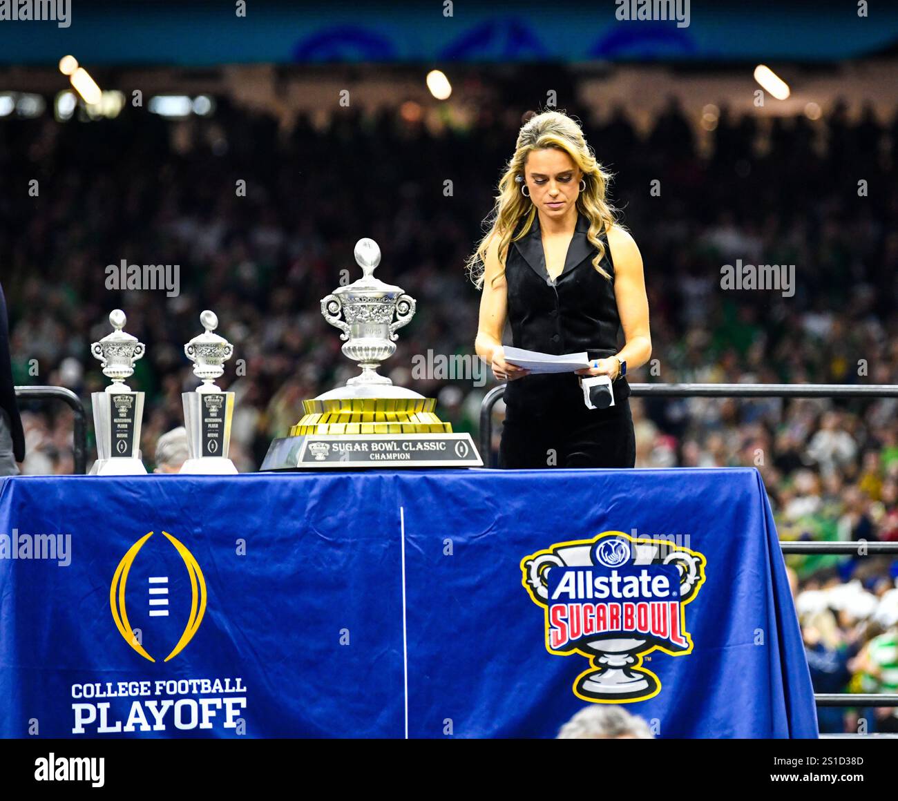 New Orleans, Louisiana, USA. 2nd Jan, 2025. ESPN college football ...