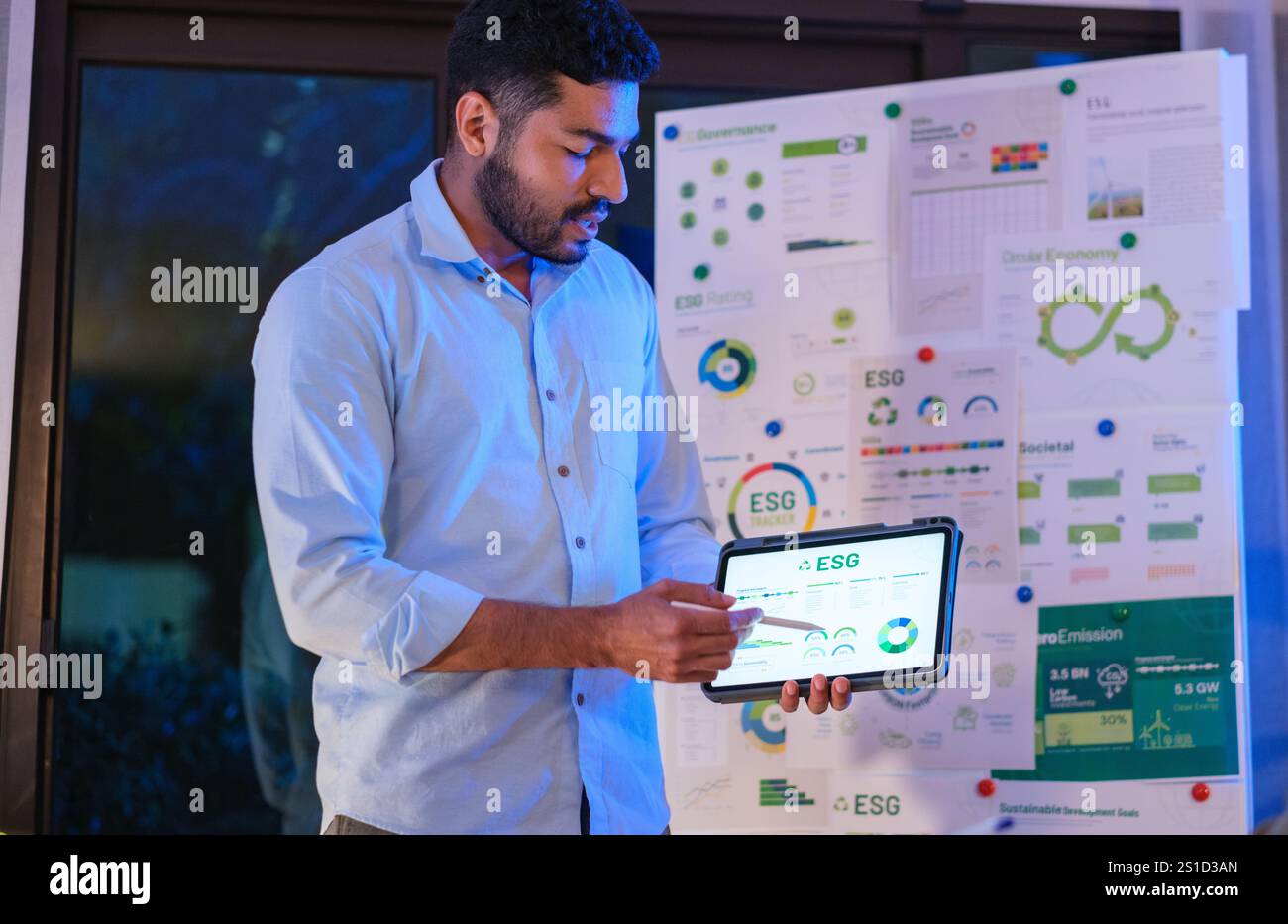 diversity team presentation about ESG (environment,socail,governance ...