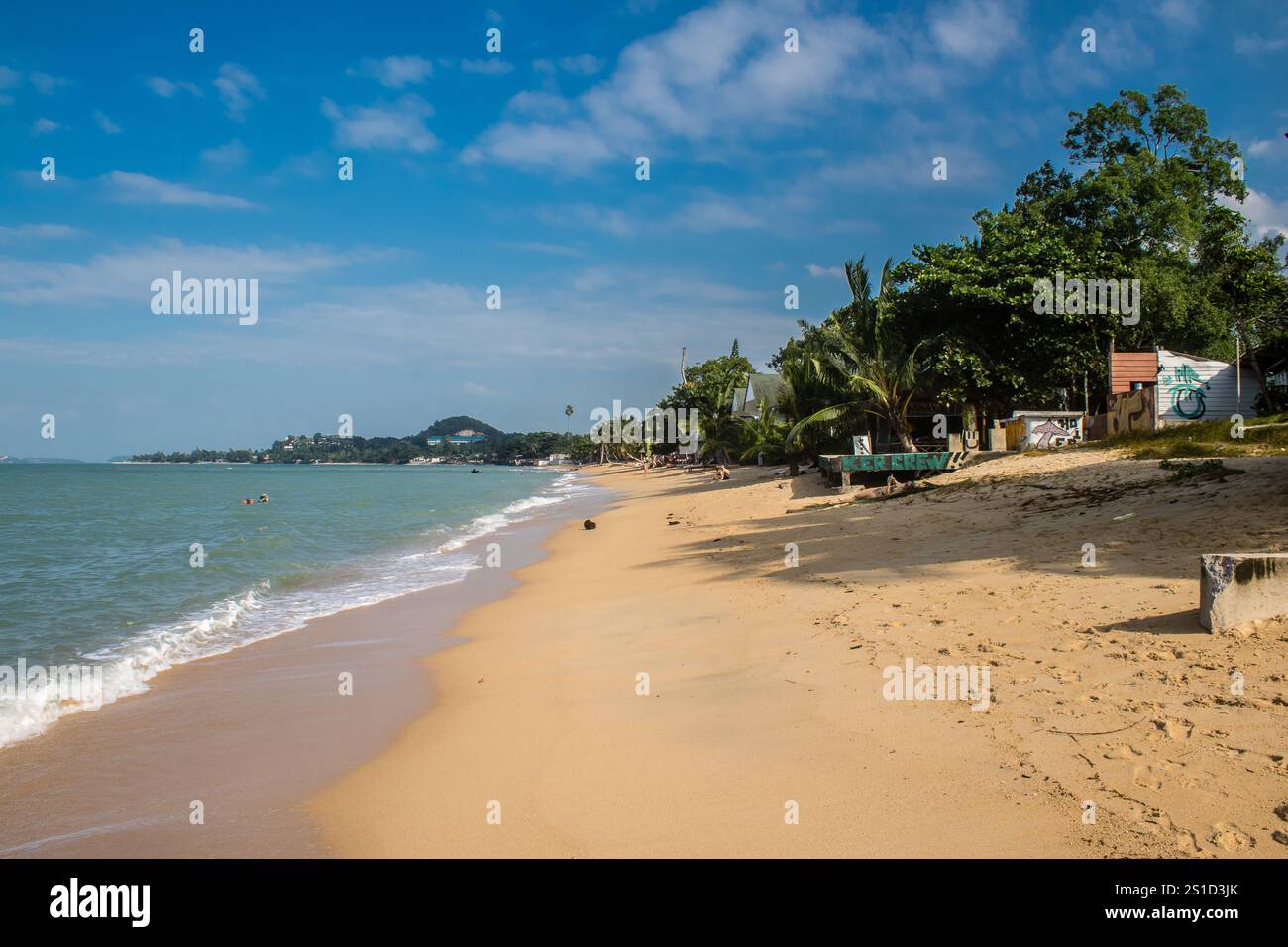 Koh Samui, Thailand, December 5, 2024 Koh Samui beaches are among the most beautiful in Thailand ...