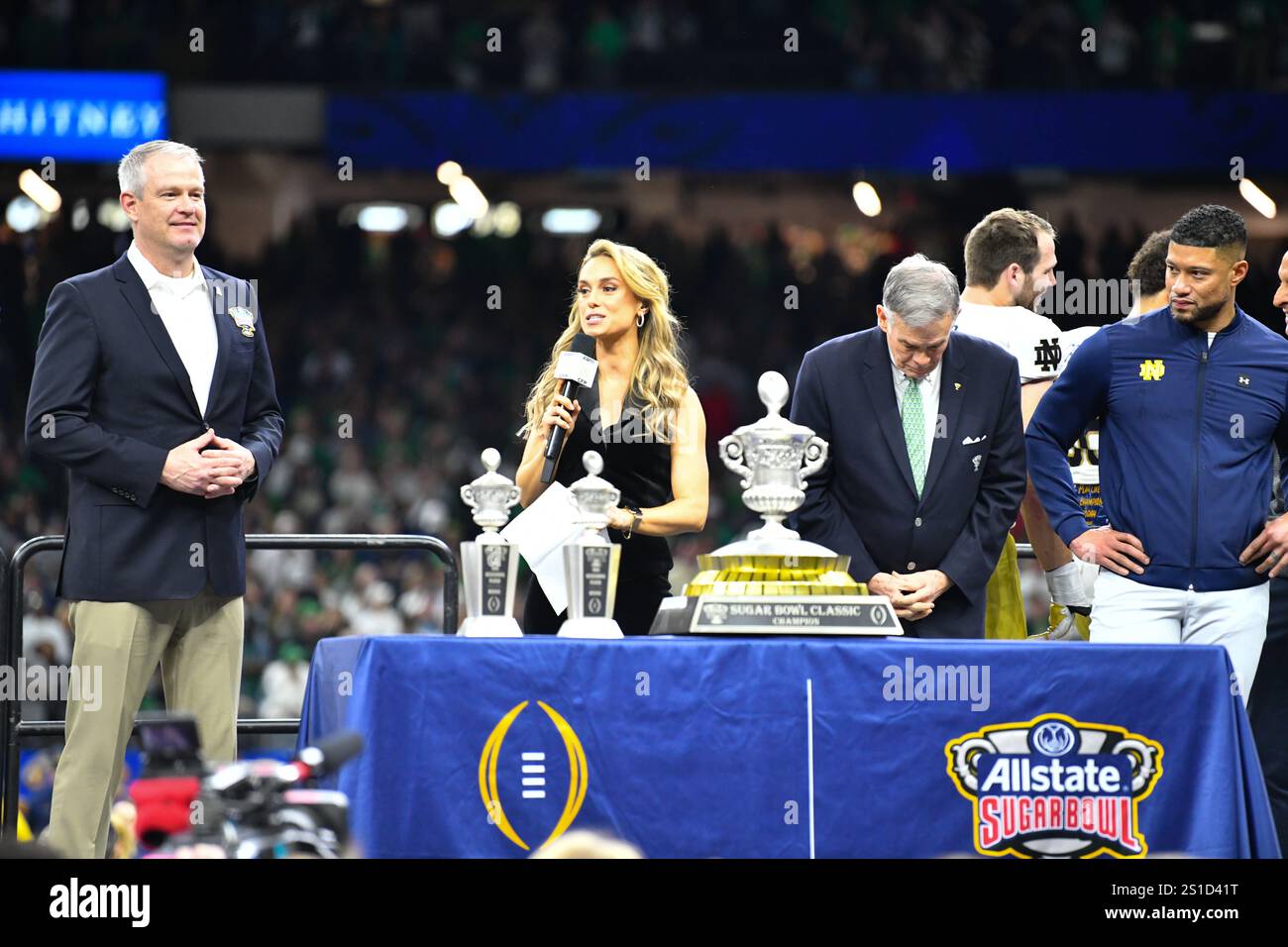 New Orleans, Louisiana, USA. 2nd Jan, 2025. ESPN college football ...