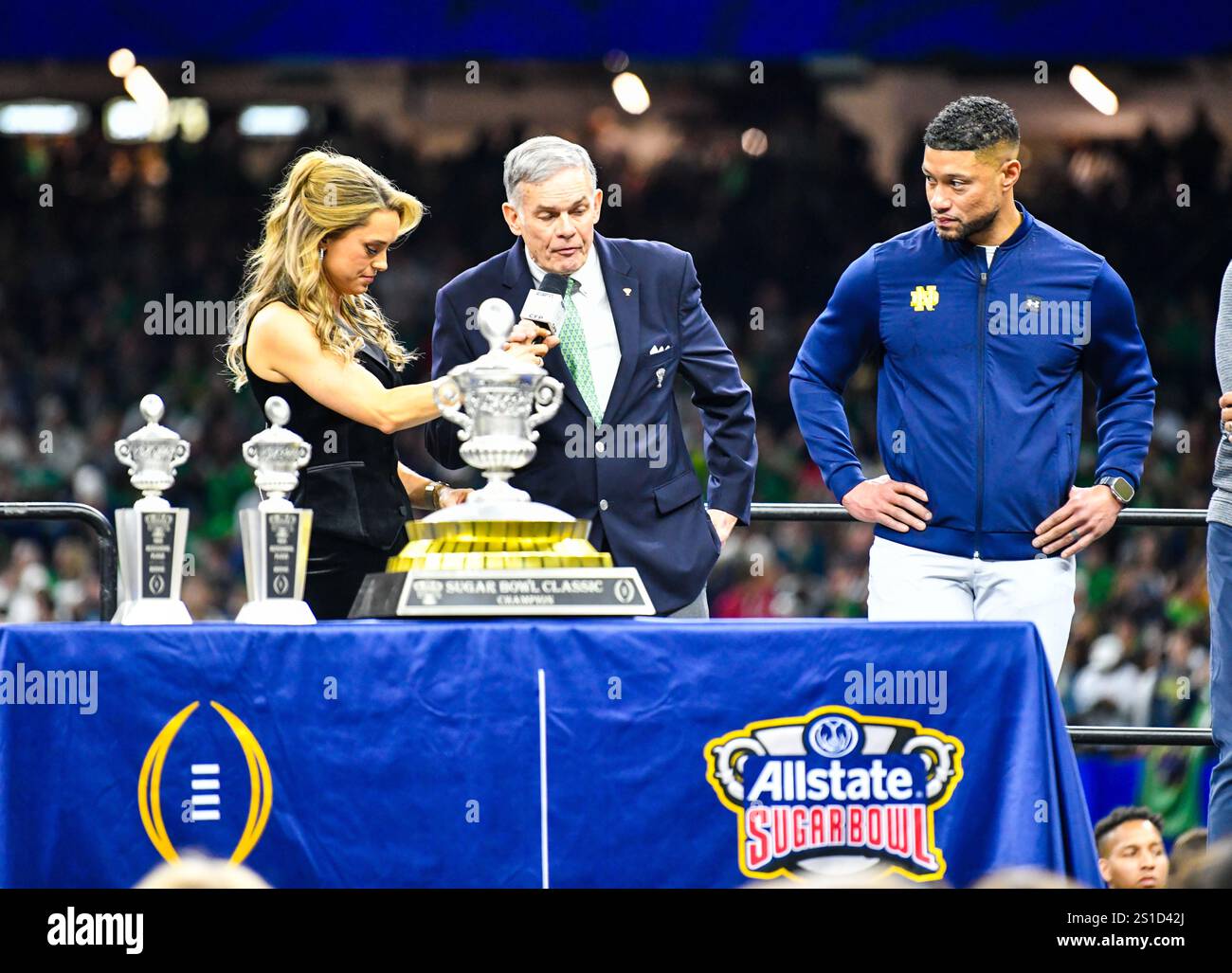 New Orleans, Louisiana, USA. 2nd Jan, 2025. ESPN college football ...