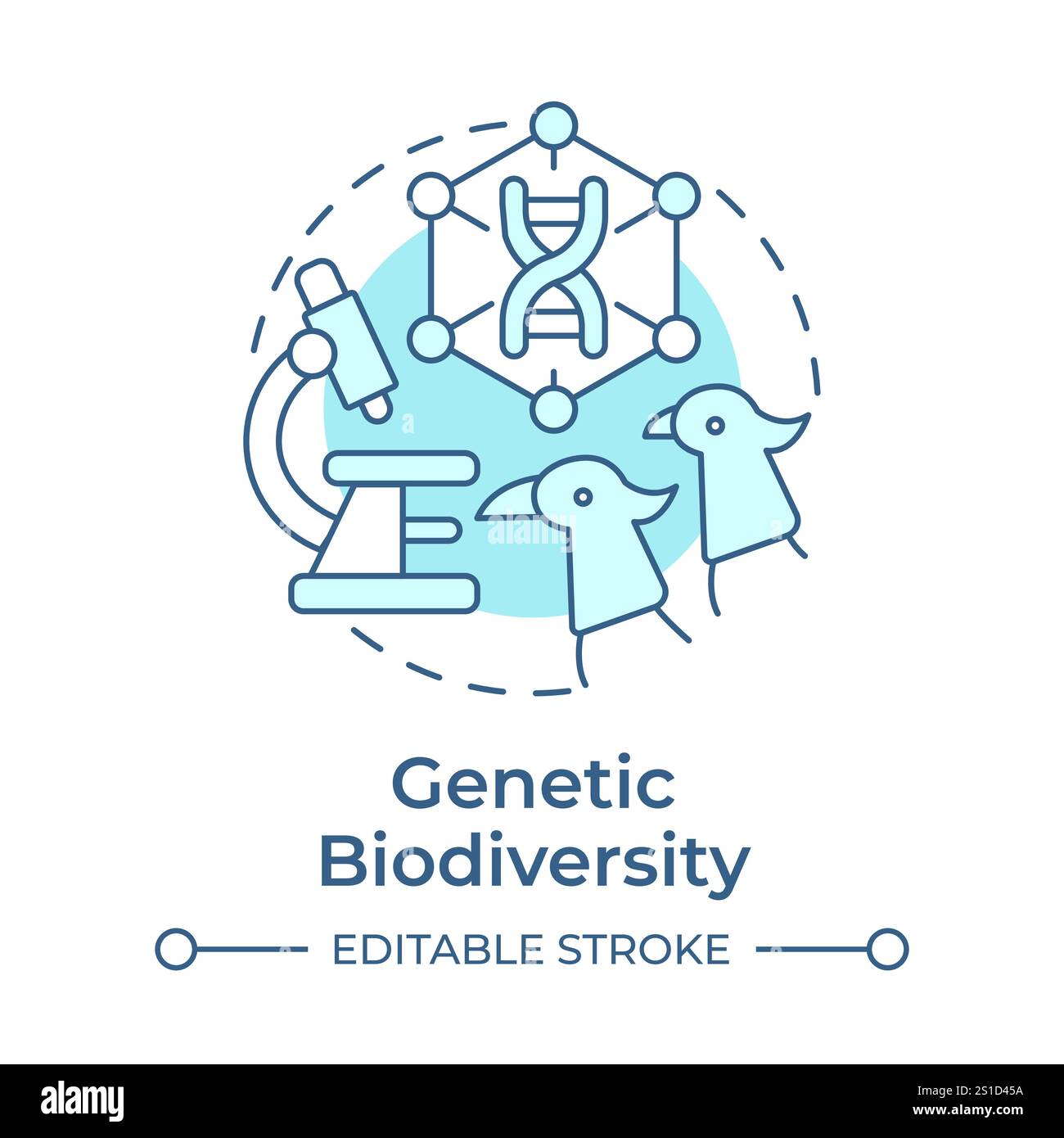 Genetic biodiversity soft blue concept icon Stock Vector Image & Art ... Genetic biodiversity soft blue concept icon Stock Vector Image & Art ...