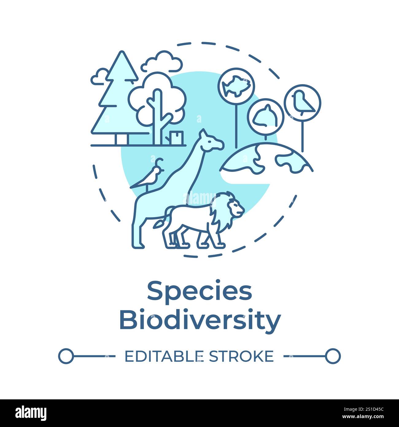 Habitat diversity Cut Out Stock Images & Pictures - Alamy