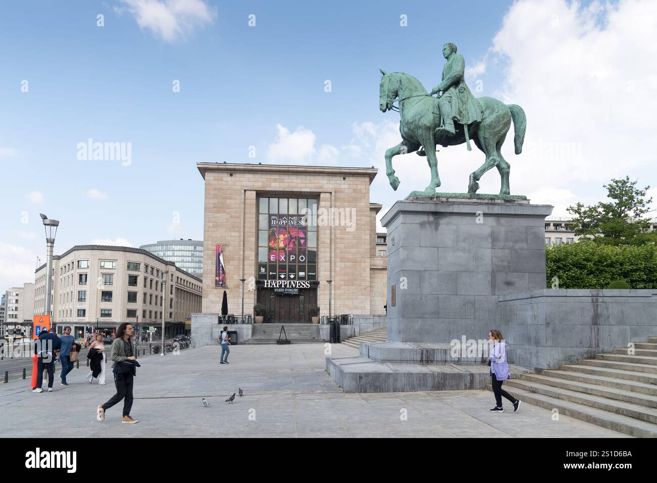 Statue equestre d'Albert I / Ruiterstandbeeld van Albert I (Equestrian ...