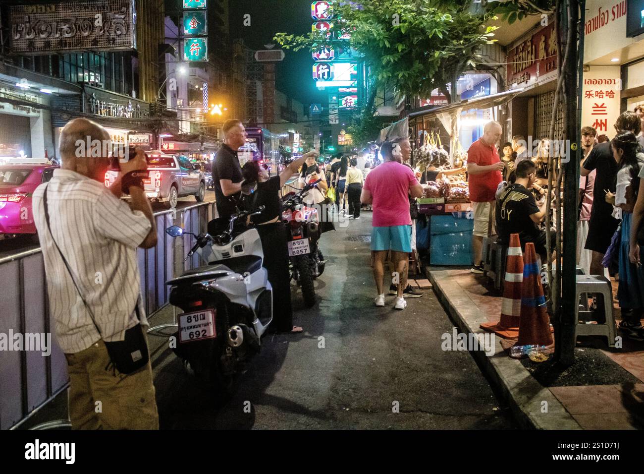 Bangkok, Thailand, November 28, 2024 People are visiting the famous ...