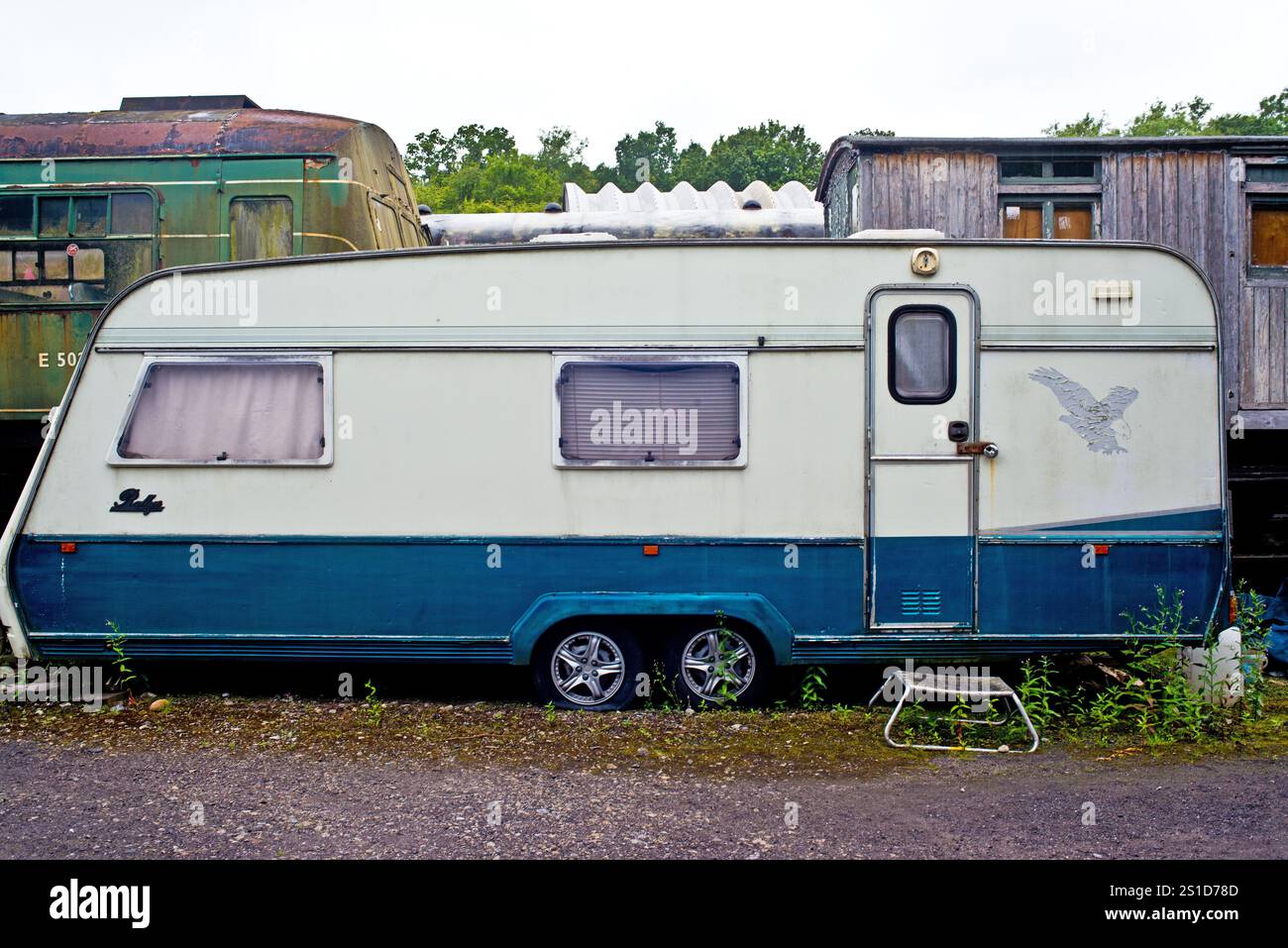 Vintage caravan hi-res stock photography and images - Alamy