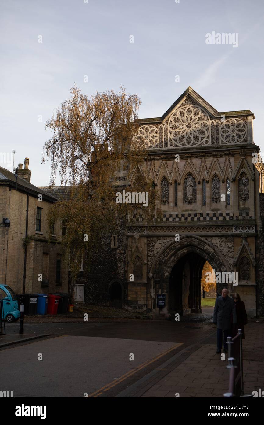 The Ethelbert Gate, Norwich Cathedral Stock Photo - Alamy