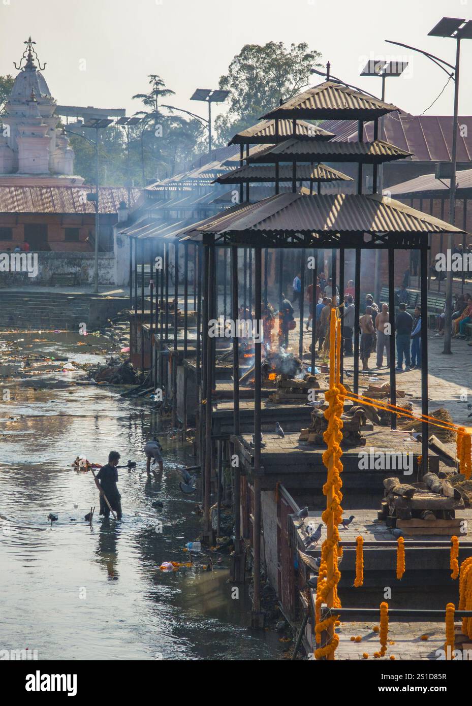 Kathmandu, Nepal - The touristic capital of Nepal in the Himalayas area ...
