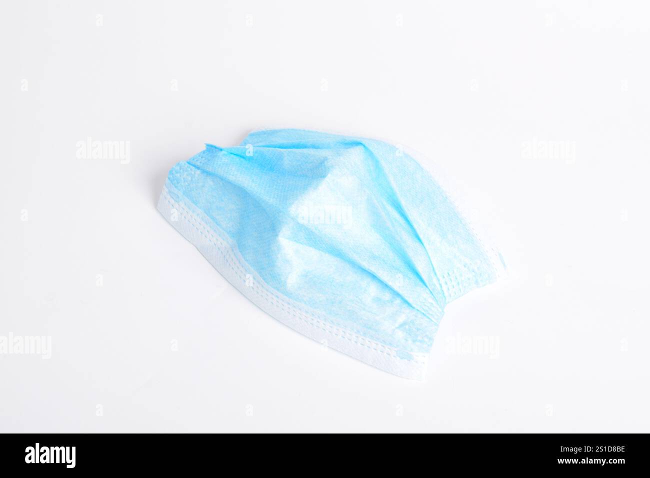 Medical protective mask isolated on white background. Protection from ...