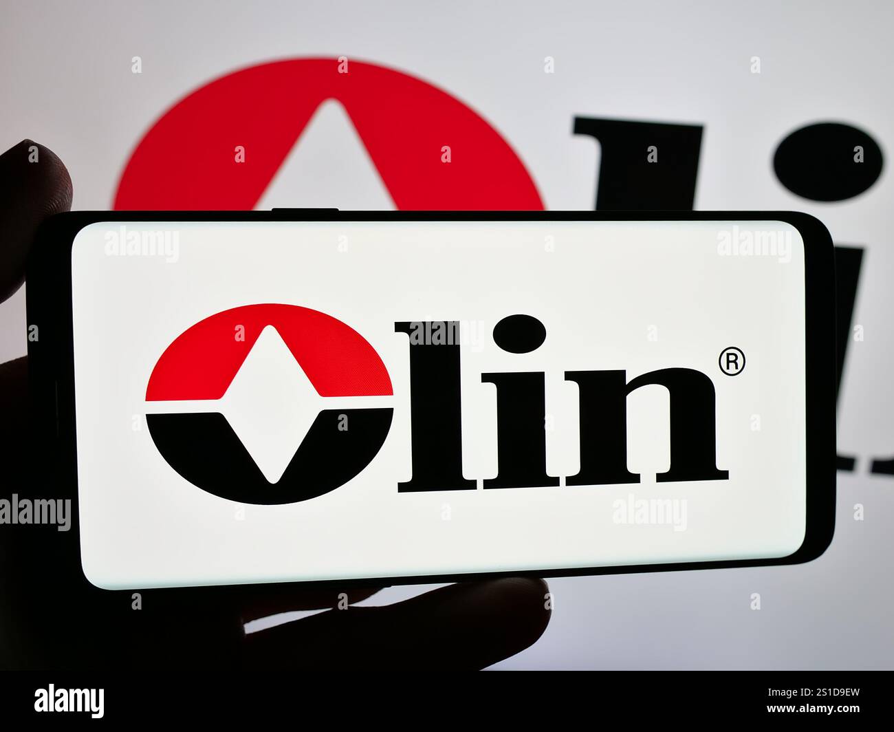 Germany. 09th Dec, 2024. In this photo illustration, a person is ...