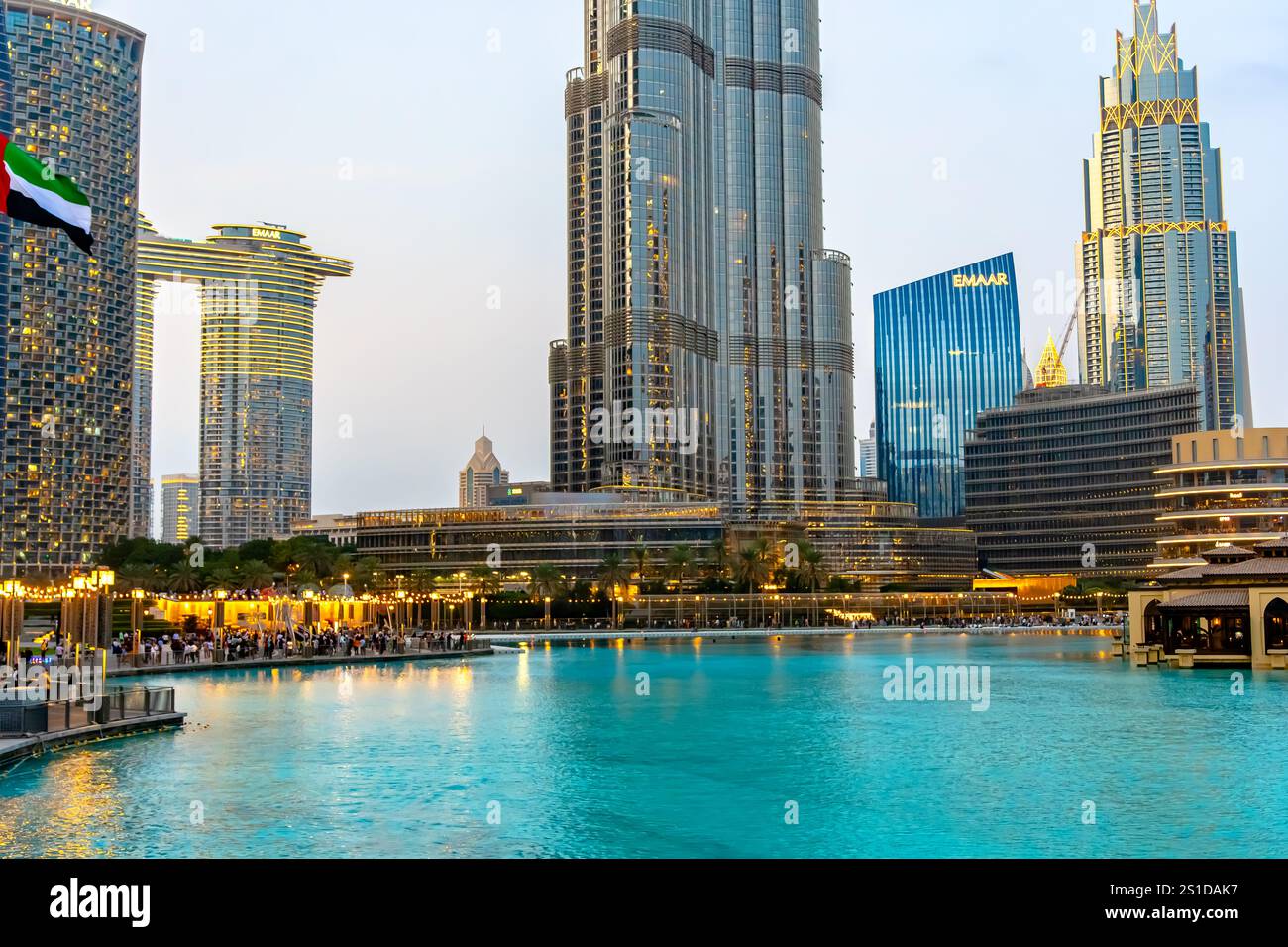 Dubai skyscrapers skyline. High quality photo Stock Photo - Alamy