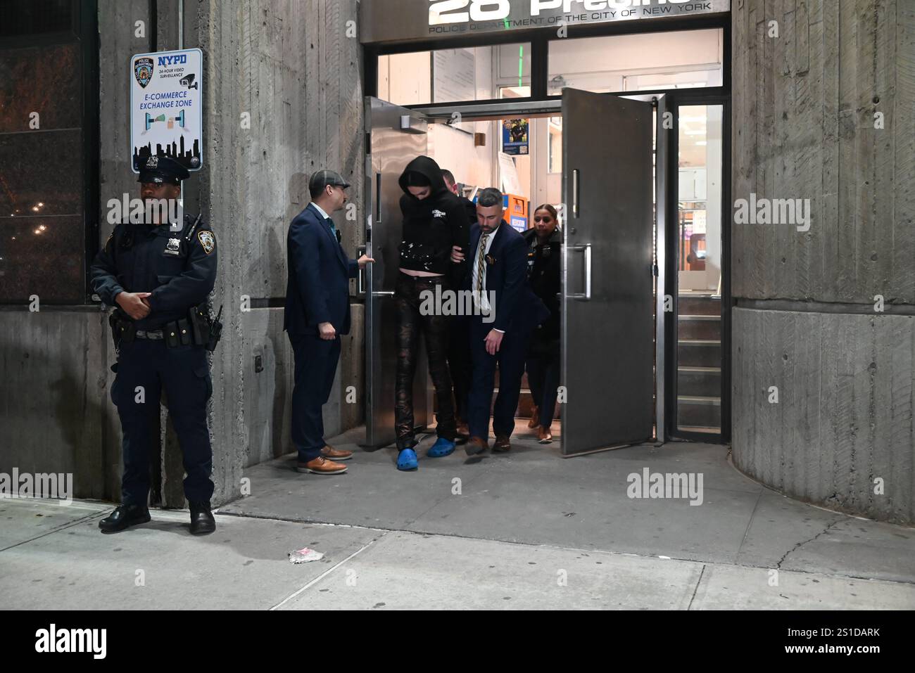 Jaia Cruz, a 24 year old female was arrested. She was in handcuffs and ...